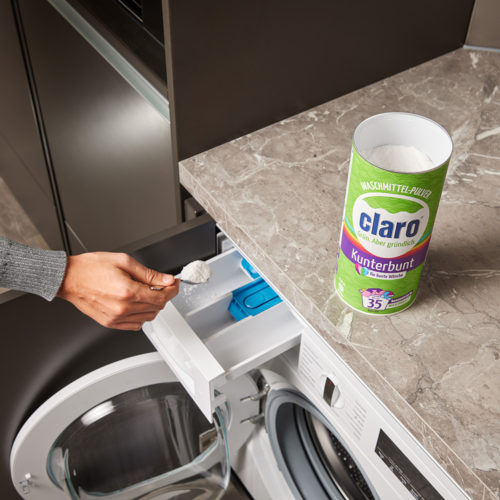 Laundry Powder Duo - claro - Grün. Aber gründlich. claro - Grün. Aber ...