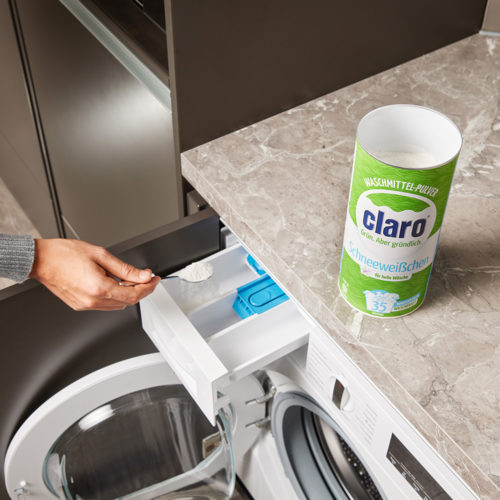 Laundry Powder Duo - claro - Grün. Aber gründlich. claro - Grün. Aber ...